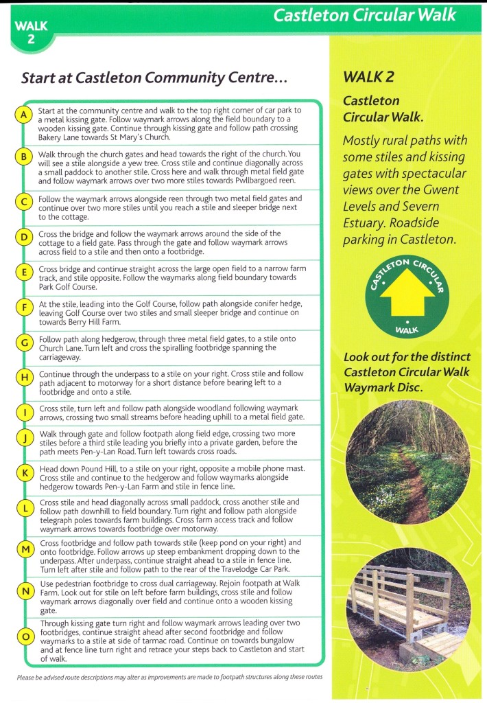 Castleton Circular Walk – Marshfield Community Council